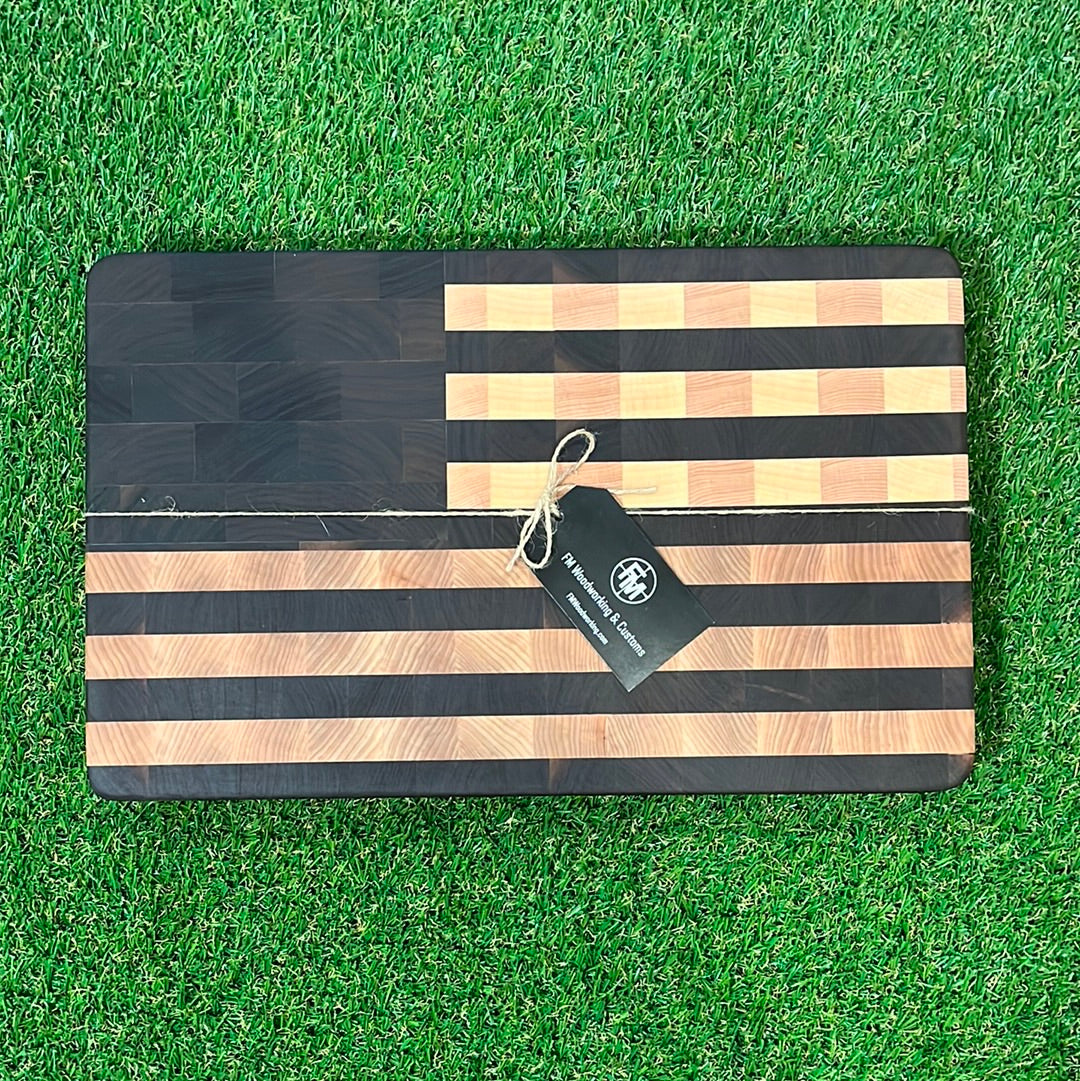 Muted American Flag Board – FM Woodworking & Customs