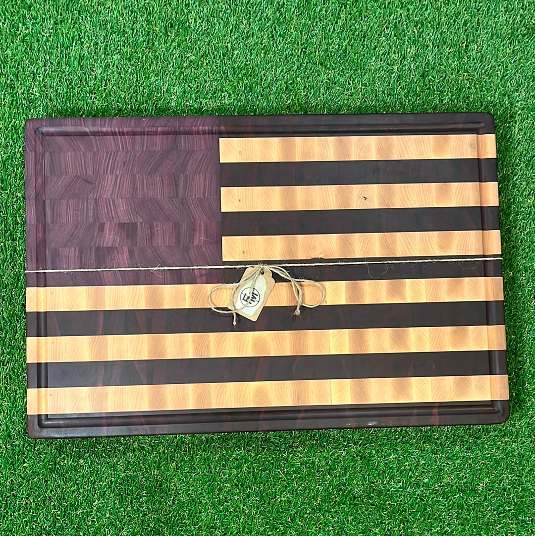 XL Brisket Size American Flag – FM Woodworking & Customs